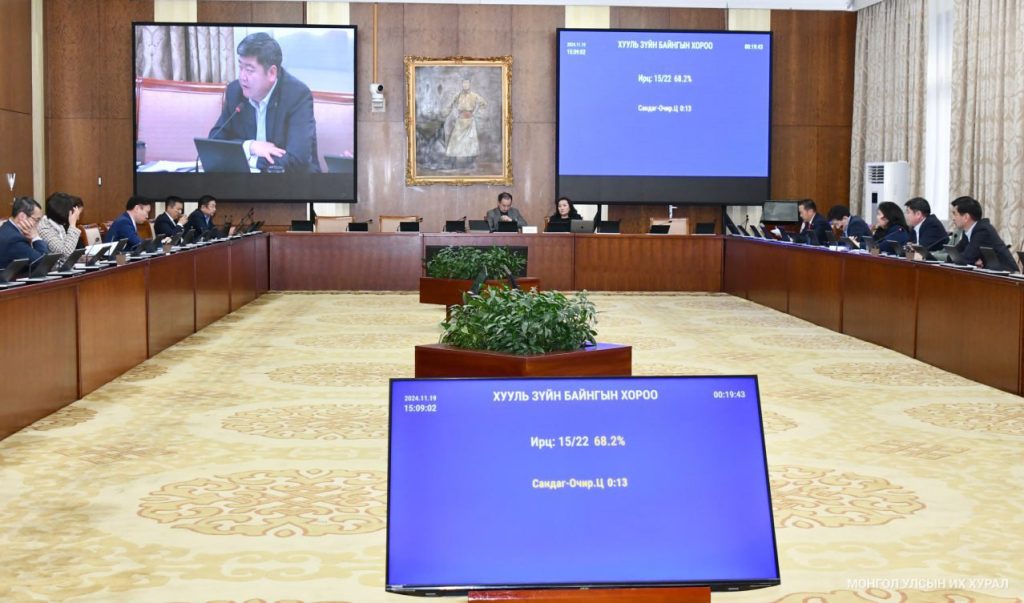 Санхүүгийн зохицуулах хорооны Хяналтын зөвлөлийн гишүүнд нэр дэвшүүлэх асуудлыг хэлэлцлээ